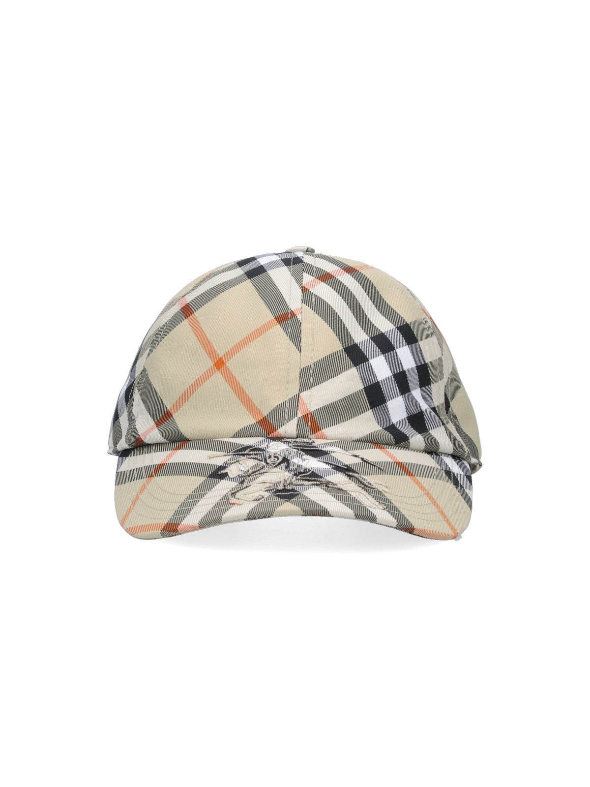Burberry 'check' Baseball Cap In Light Sage Ip Check | ModeSens