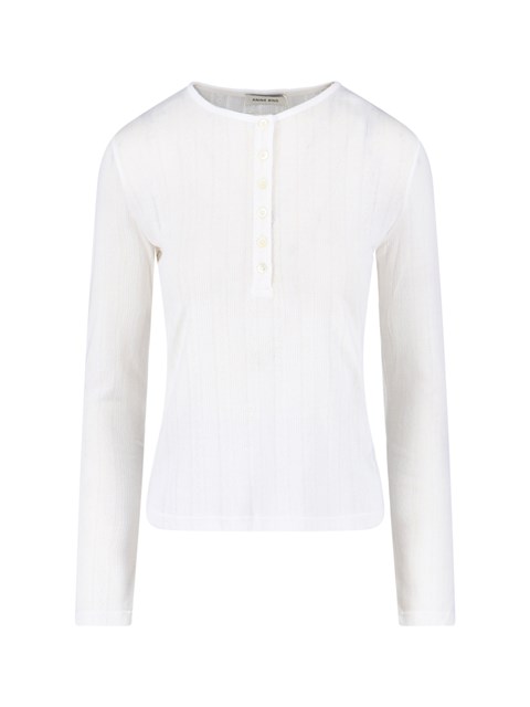 Anine bing Openwork t-shirt available on SUGAR - 184314