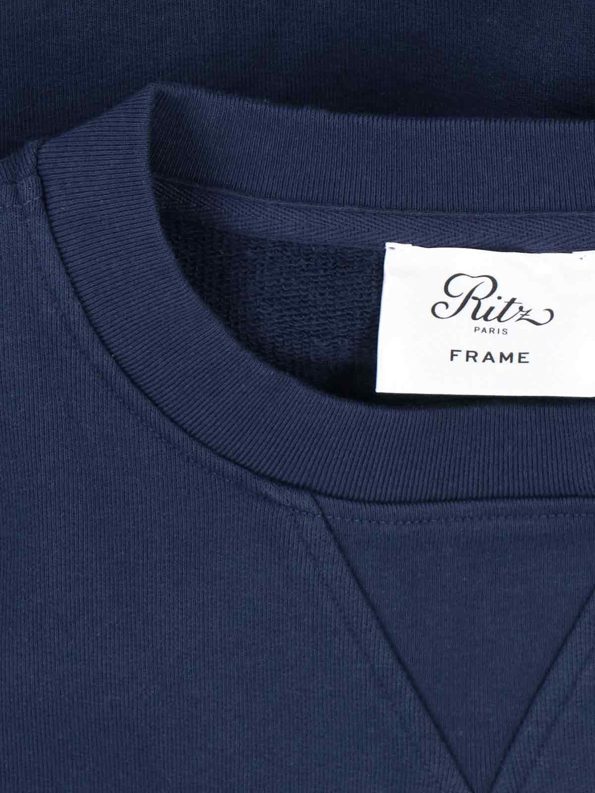 Frame 'ritz' crew neck sweatshirt available on SUGAR - 207562